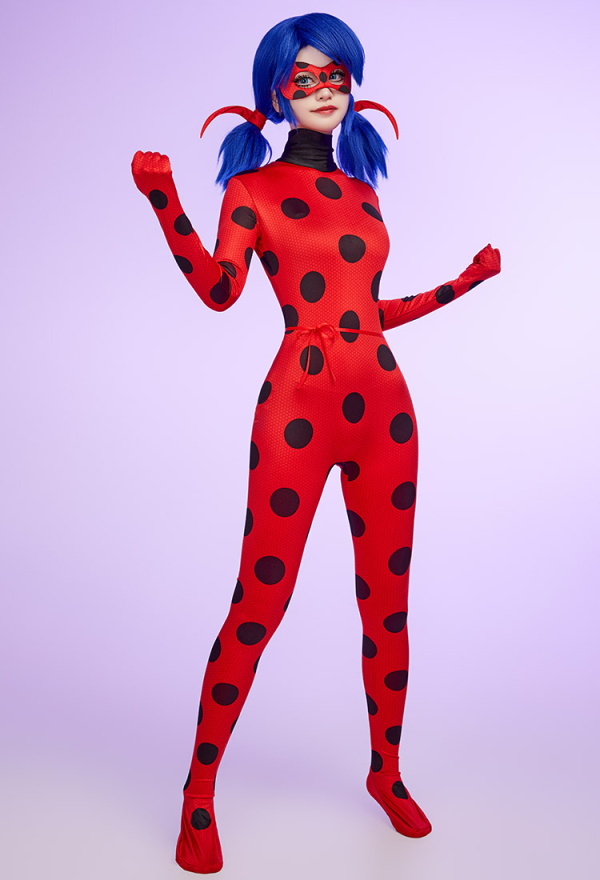 Miraculous Ladybug Screen Printing Costume - Miraculous Cosplay Costume ...